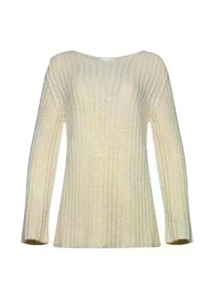 THE ROW Crew-neck Cashmere Sweater