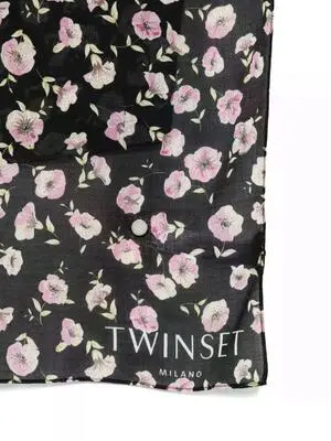 TWINSET Floral Scarf