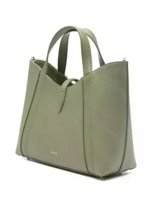 Furla Leather Tote Bag - Green