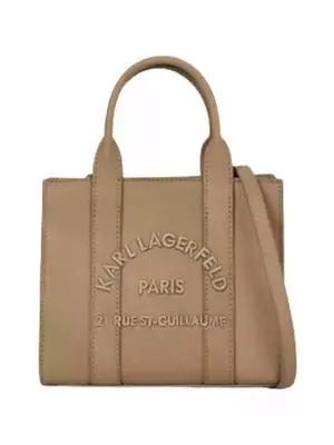 Karl Lagerfeld Embossed Square Tote