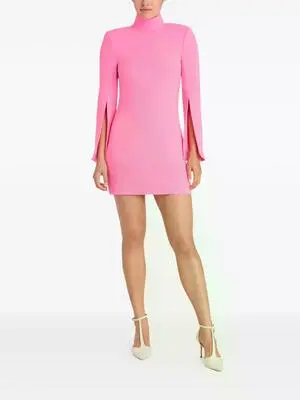 Cinq À Sept Randa Split-sleeve Mini Dress - Pink