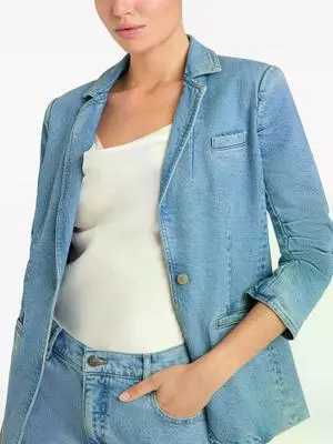 Cinq À Sept Khloe Denim Blazer - Blue