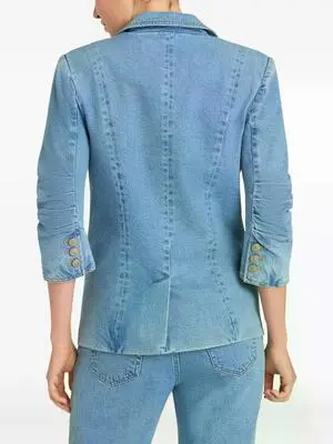 Cinq À Sept Khloe Denim Blazer - Blue