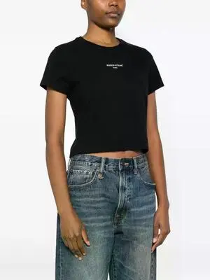Maison Kitsuné Logo T-shirt - Black