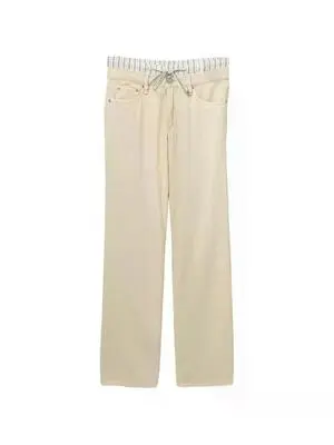 Rag & Bone Striped-waist Trousers