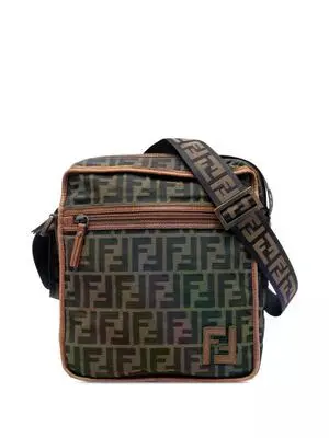 Fendi Zucca Canvas Crossbody Bag