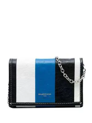 Balenciaga 2018 Lambskin Bazar Crossbody Bag