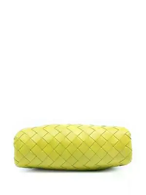Bottega Veneta Nappa Intrecciato The Mini Pouch Crossbody Bag - Yellow