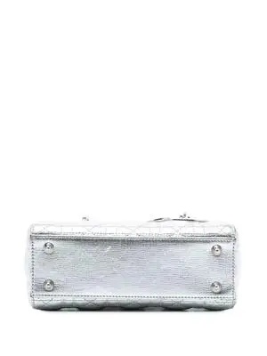 Dior 2016 Small My Abcdior Lady Satchel - Silver