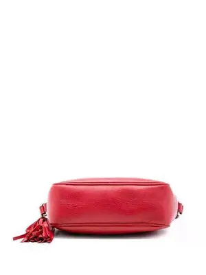 Gucci 2016-2026 Leather Soho Disco Crossbody Bag - Red