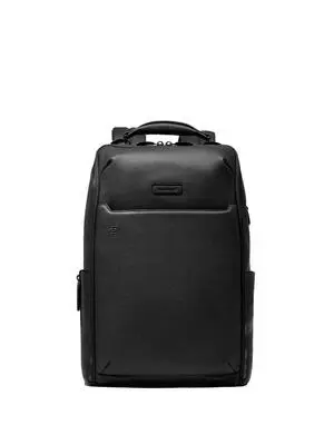 PIQUADRO Travel Fingerprint-lock Backpack - Black