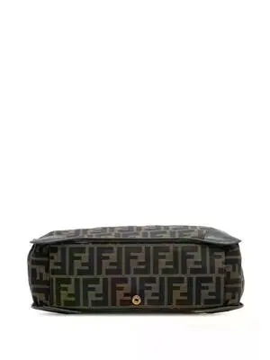 Fendi Zucca Canvas Shopping Tote Bag - Brown