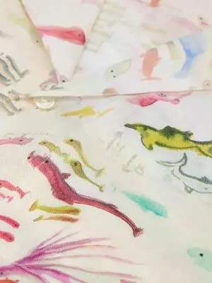 Vilebrequin Fish-print Short-sleeve Shirt