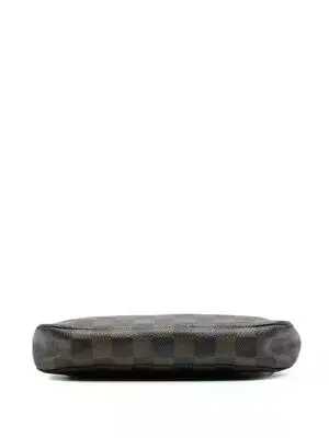 LOUIS VUITTON 2009 Damier Ebene Pochette Accessoires Shoulder Bag
