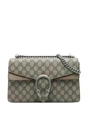 Gucci 2016-2026 Medium Gg Supreme Dionysus Shoulder Bag - Brown