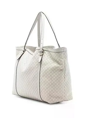 Gucci Microssima Nice Tote - White