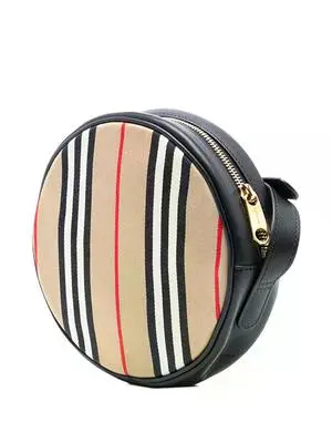 Burberry Icon Stripe Louise Crossbody Bag - Brown