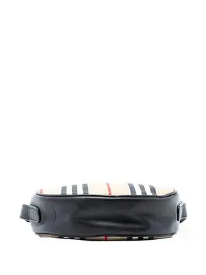 Burberry Icon Stripe Louise Crossbody Bag - Brown
