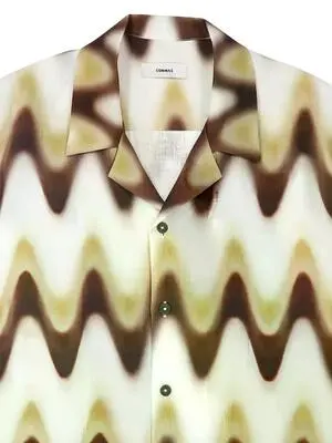 HOMME Wave Gradient Slim Shirt