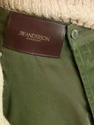 JW Anderson Logo-patch Twisted Jeans