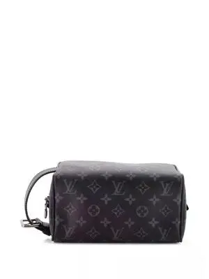 LOUIS VUITTON Dopp Kit Toiletry Monogram Eclipse Canvas Pouch