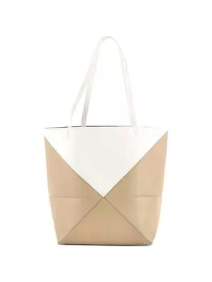Loewe Puzzle Fold Medium Tote Bag - Neutrals