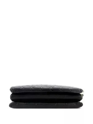 LOUIS VUITTON Coussin Mm Crossbody Bag Monogram Embossed Lambskin - Black