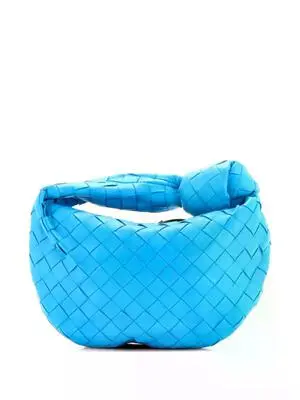 Bottega Veneta Jodie Intrecciato Nappa Mini Hobo Bag - Blue