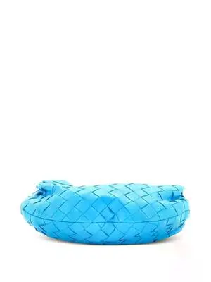 Bottega Veneta Jodie Intrecciato Nappa Mini Hobo Bag - Blue