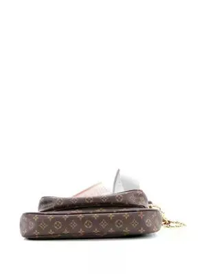 LOUIS VUITTON Multi Pochette Accessoires Monogram Canvas Crossbody Bag - Brown