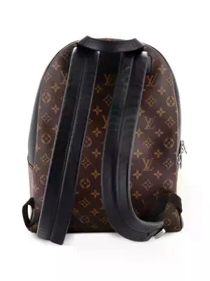 LOUIS VUITTON Josh Macassar Monogram Canvas Backpack