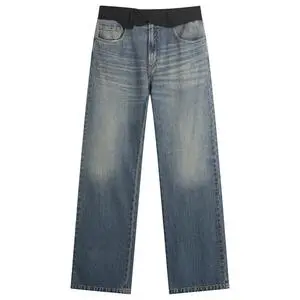 MAISON MARGIELA Straight Leg Jeans - Blue