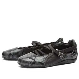 PUMA Speedcat Ballet Snake Sneakers - Cool Dark Gray/puma Black