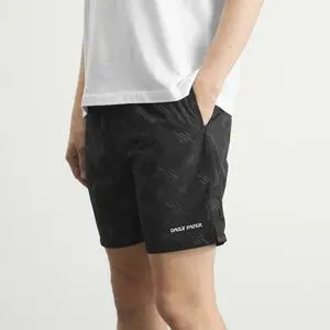 DAILY PAPER Irregular Monogram Swim Shorts