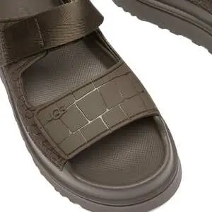 UGG Goldenglow Embossed Sandals - Dense Smoke