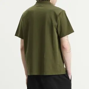 Universal Works Rugby Jersey Oversized Vacation Polo - Olive