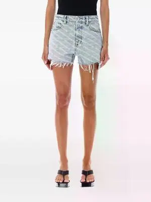 Alexander Wang Frayed Shorts For Women