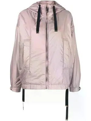 Max Mara Cameluxe Hooded Jacket - Pink