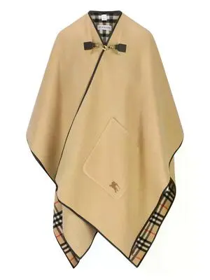 Burberry Checked Patch-pocket Cape