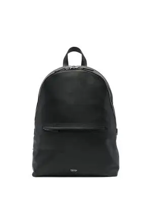 TOM FORD Leather Backpack - Black