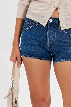 AGOLDE Parker Low-rise Denim Shorts