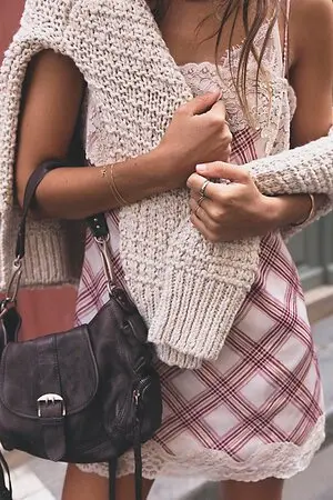 Free People We The Free Baby Asher Tote Bag Espresso