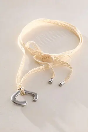 Free People Moon Lariat Necklace