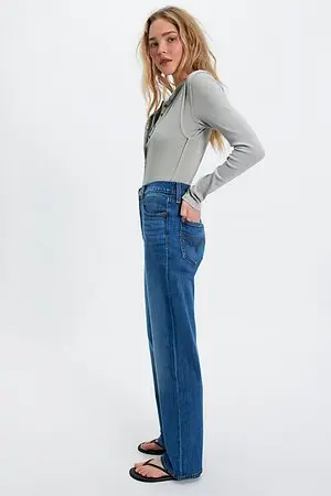 LEVI'S Ribcage Full Length Jeans - Select Us