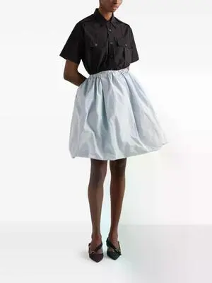 Prada Short-sleeved Cotton Poplin Shirt
