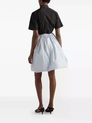Prada Short-sleeved Cotton Poplin Shirt