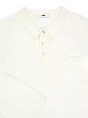 Commas Boxy Polo Shirt - Neutrals