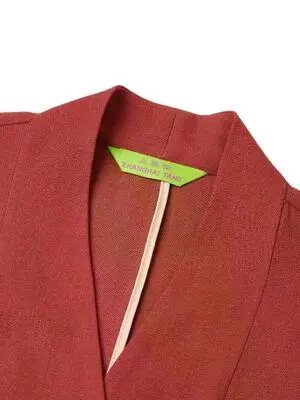 Shanghai Tang Belted Wrap Jacket