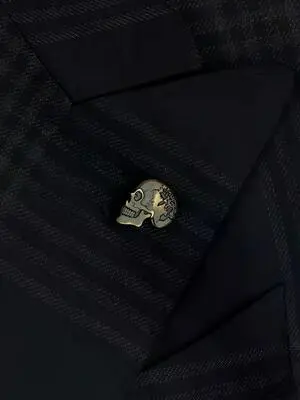 GABRIELE PASINI Double-breasted Checked Blazer