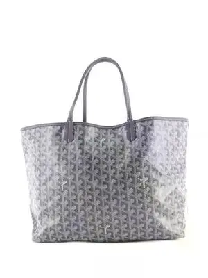 Goyard Saint Louis Coated Canvas Pm Tote Bag - Grey